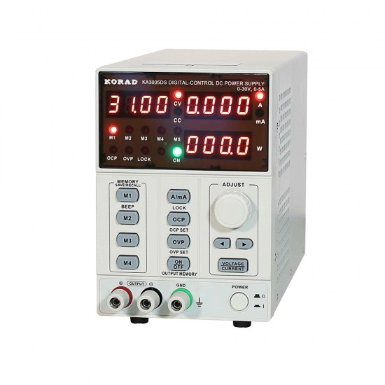 KORAD Programmable DC Power Supply KA3005DS ( 30V-5A ) - Telecom Care ...
