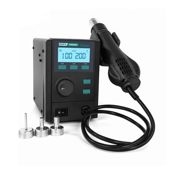 Quick 2008D+ Intelligent Digital Display Rework Station - Telecom Care Tools | Microscope, SMD ...